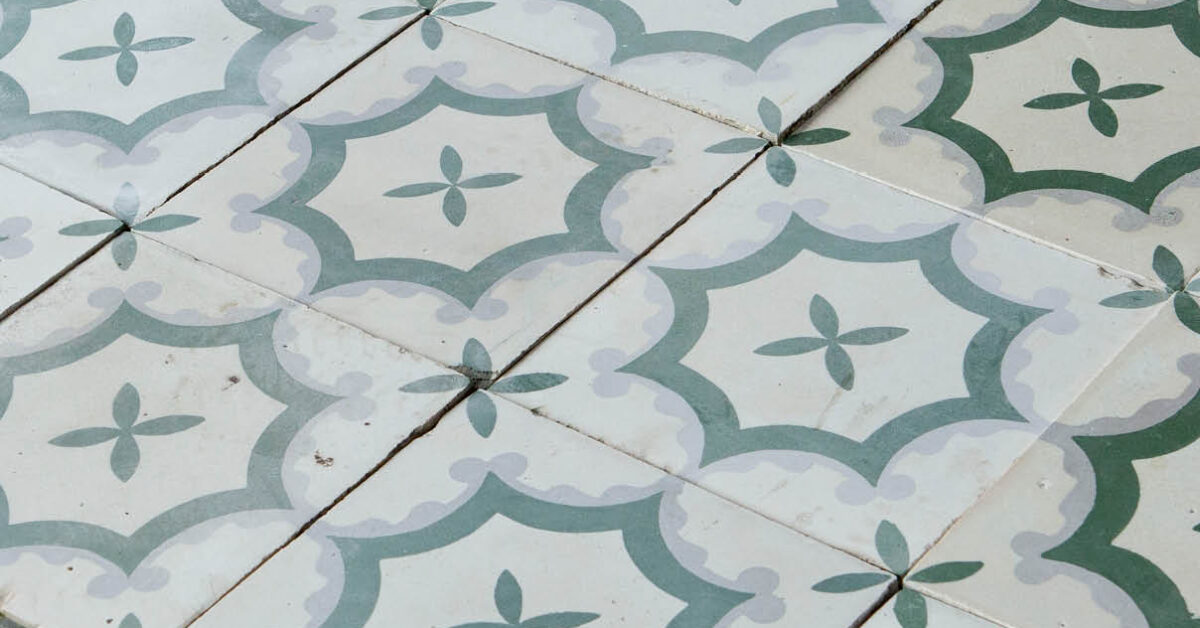 Ontdek de schoonheid van Motieftegels Franse cementtegel